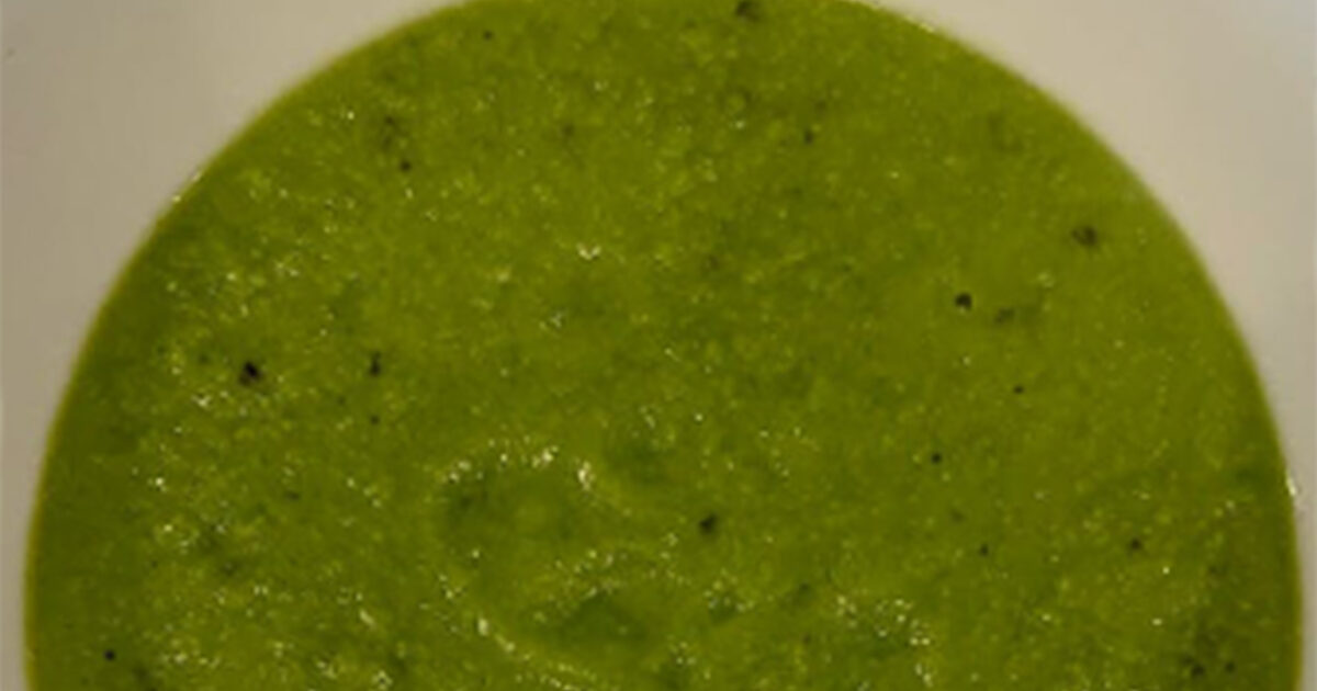 Easy Pea-sy Green Soup Recipe | Earth's Best
