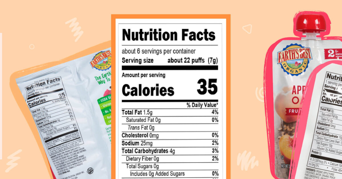 Understanding Food Labels | Earth's Best