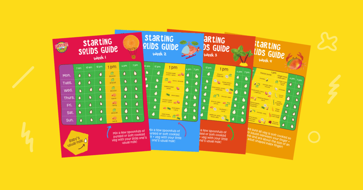 Starting Solids Guides | Earth's Best