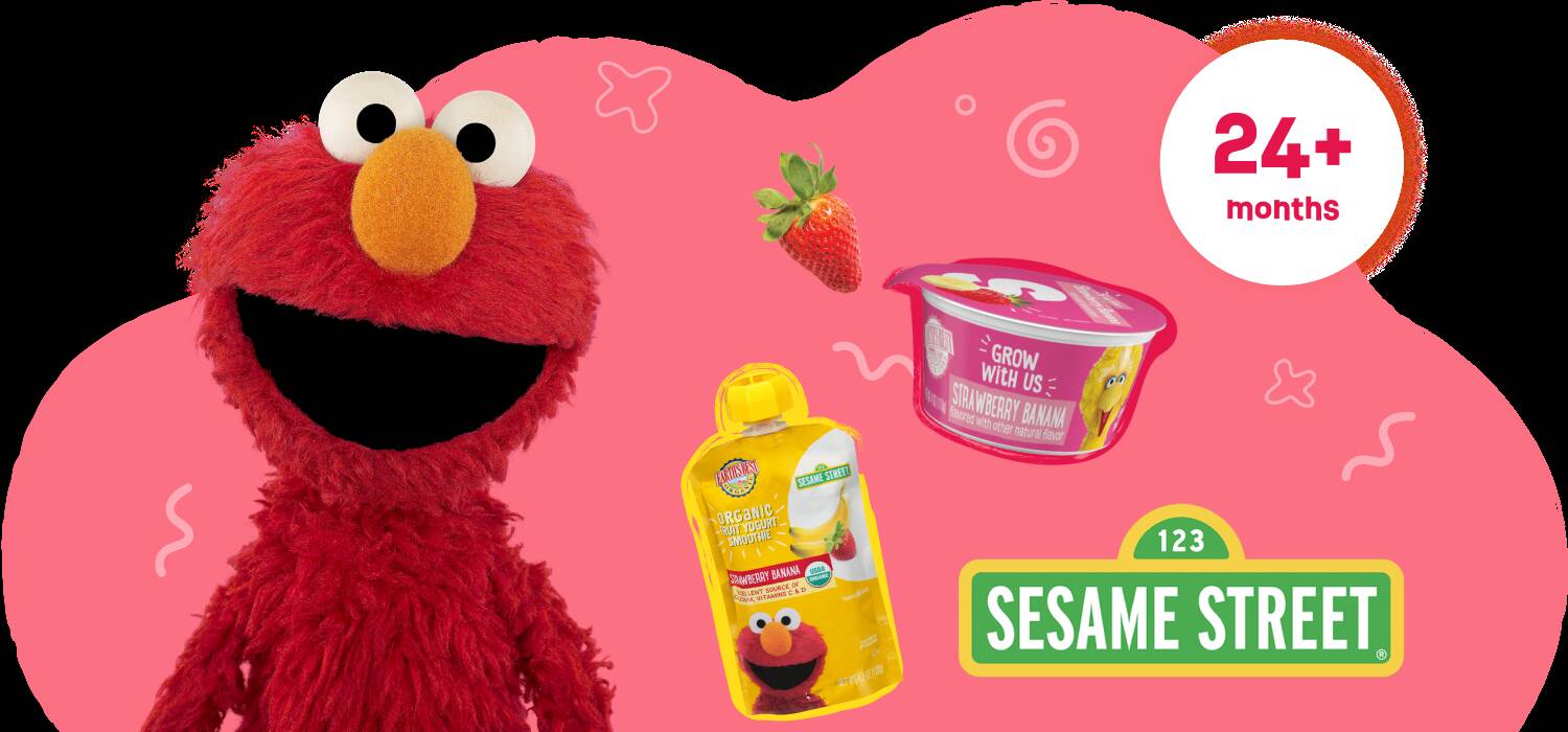 Sesame Street® Snacks + Pouches | Earth's Best