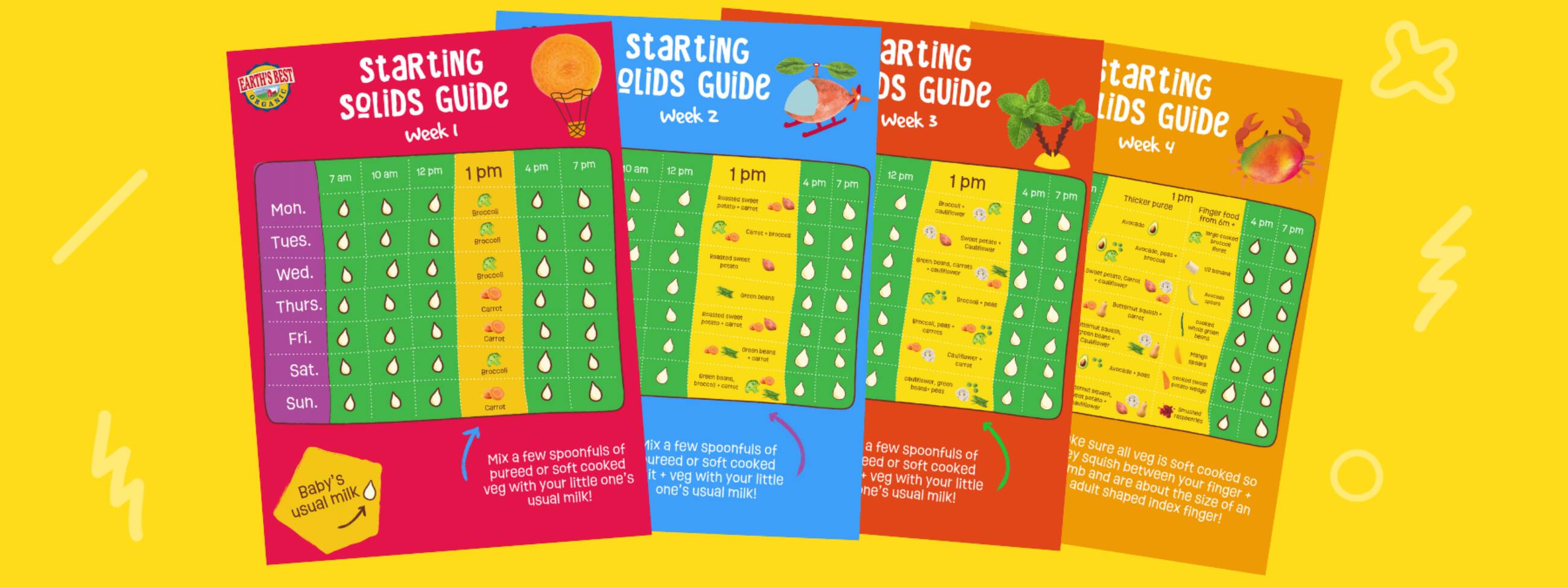 Starting Solids Guides | Earth's Best