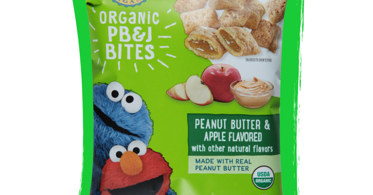 Apple PB+J Bites | Kids + Toddler Snacks | Earth's Best