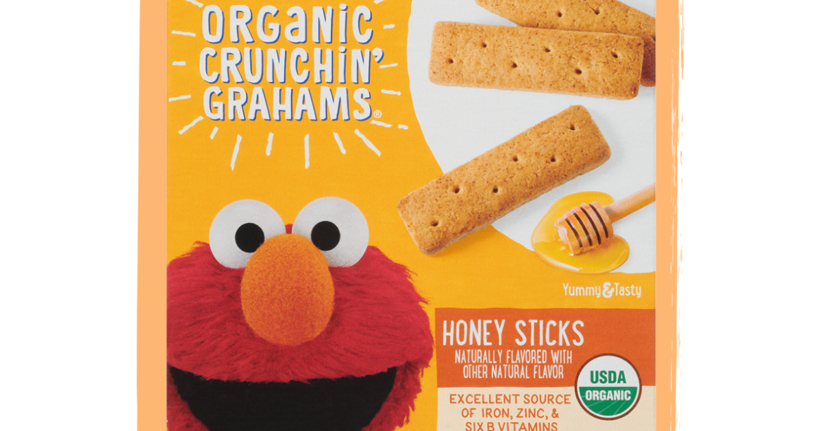 Crunchin' Grahams® Honey Sticks | Kids + Toddler Snacks | Earth's Best
