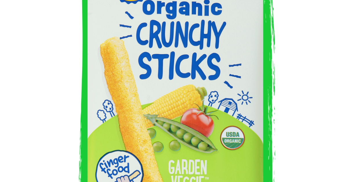 Garden Veggie™ Crunchy Sticks | Kids + Toddler Snacks | Earth's Best
