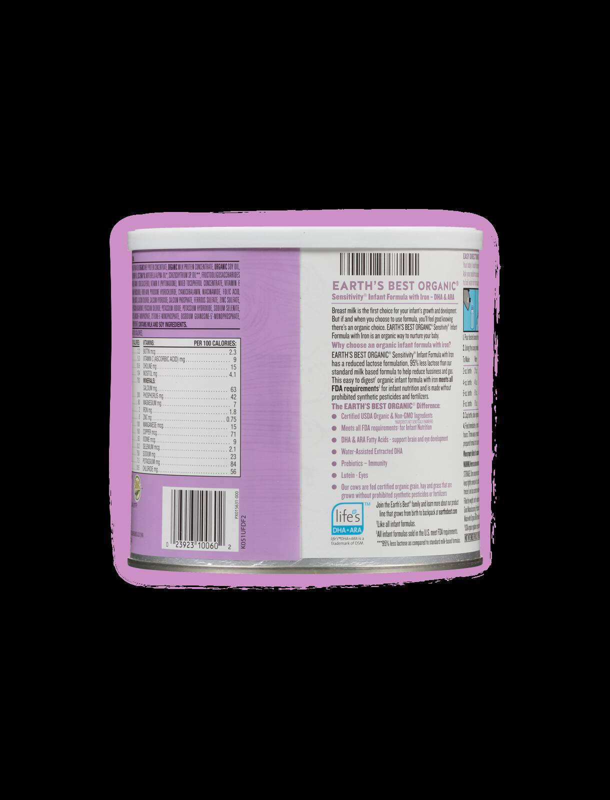 Organic Sensitivity® Formula | Earth's Best