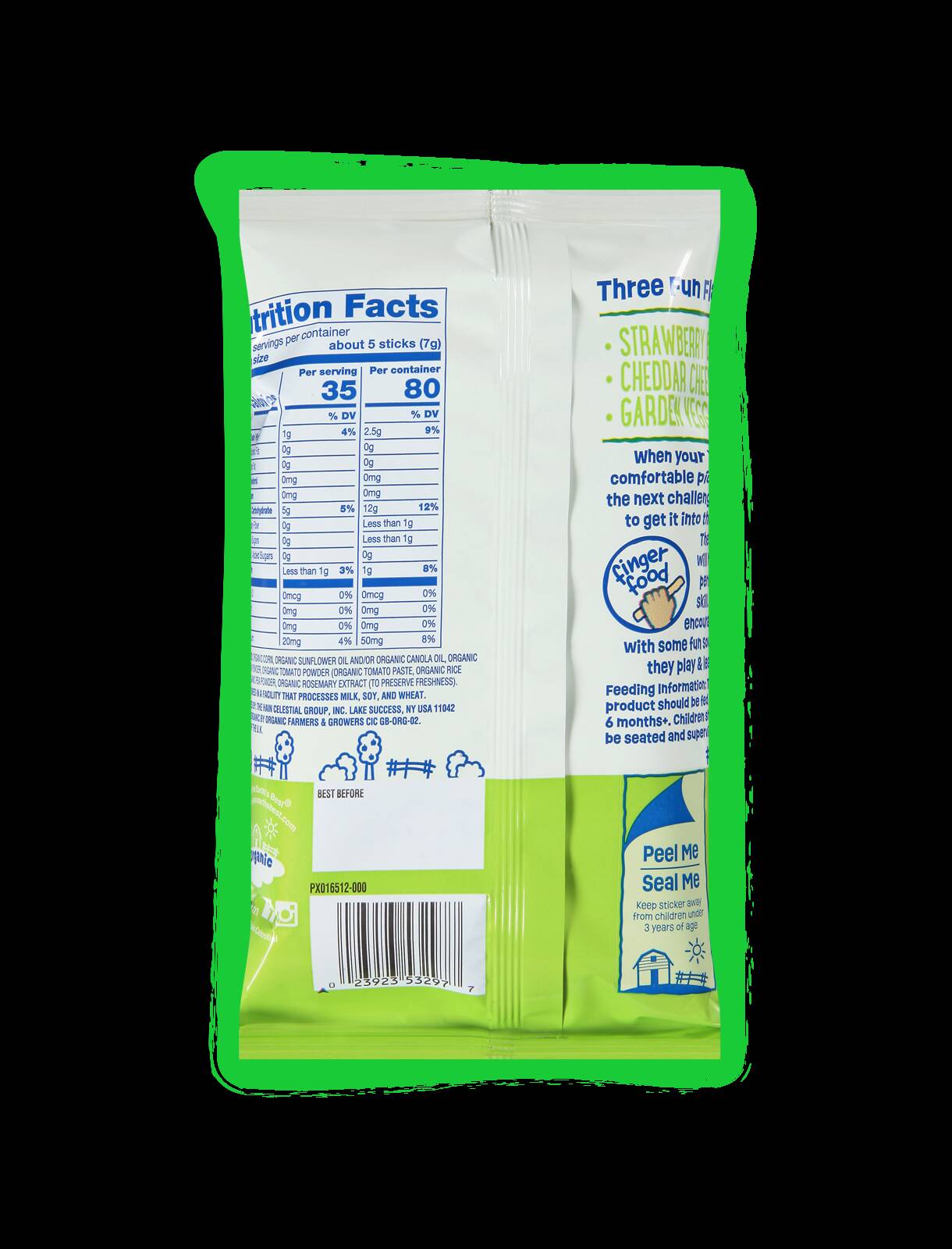 Garden Veggie™ Crunchy Sticks | Kids + Toddler Snacks | Earth's Best