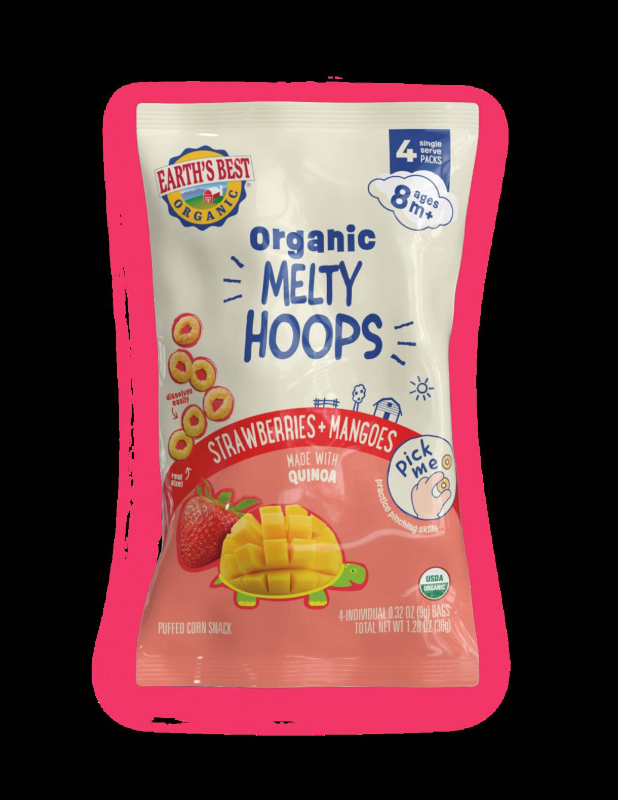 Melty Hoops | Snacks + Finger Food | Earth's Best