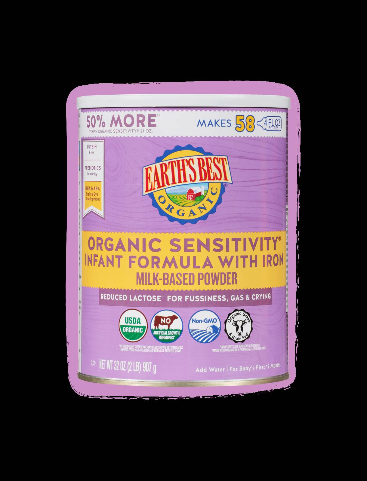 Organic Sensitivity® Formula | Earth's Best