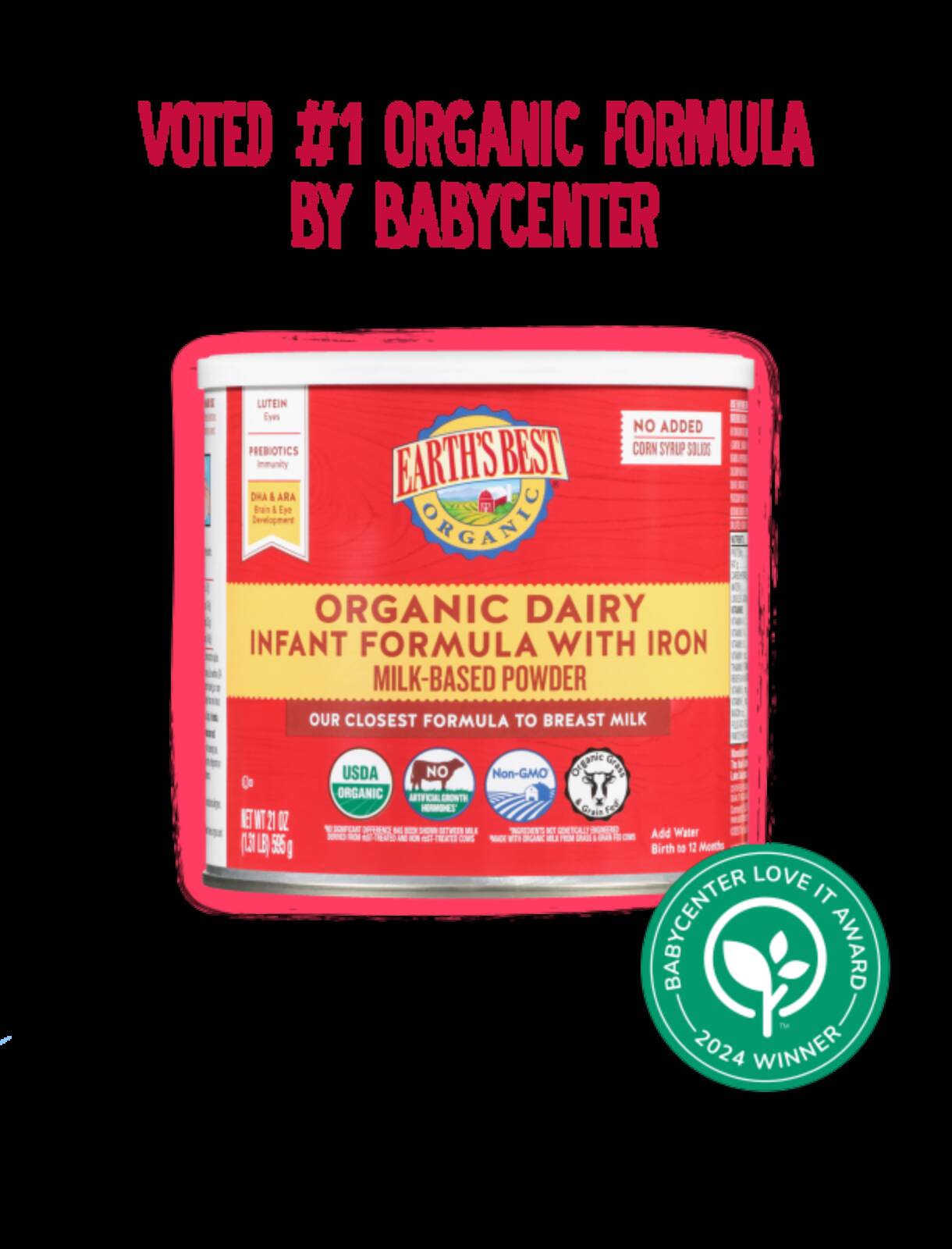 Organic Gentle Formula | Earth's Best