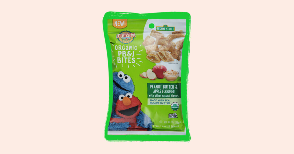 Apple PB+J Bites | Kids + Toddler Snacks | Earth's Best