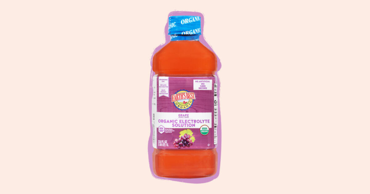 electrolyte solution for toddlers