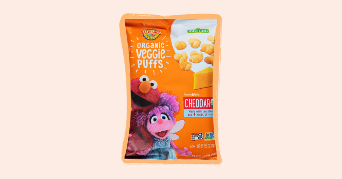 Veggie Puffs Cheddar | Kids + Toddler Snacks | Earth's Best